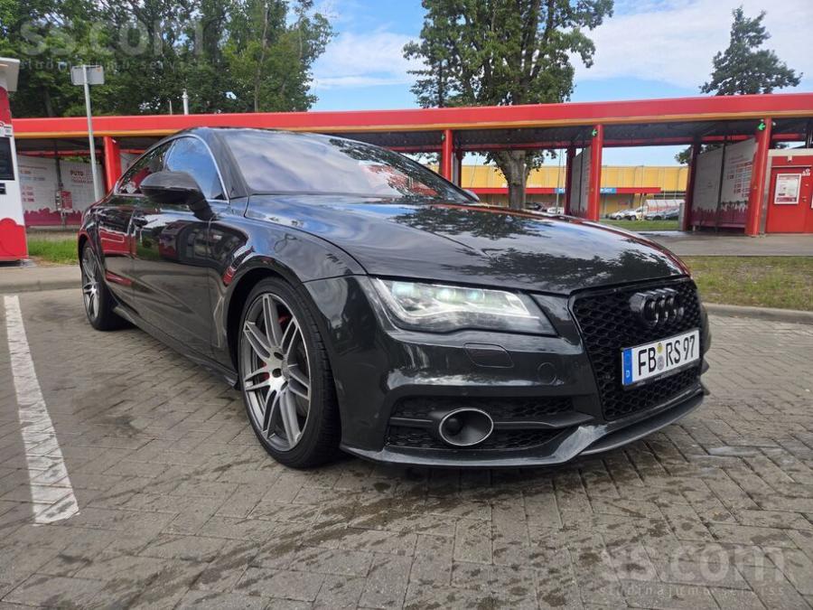 Pelēks Audi A7 Sportback 2012 Rīga, ar dzinēja tilpumu 3.00 L un nobraukumu 0 tūkst. km par 13500 €, foto 3 vietnē AUTOMOTO.COM.LV