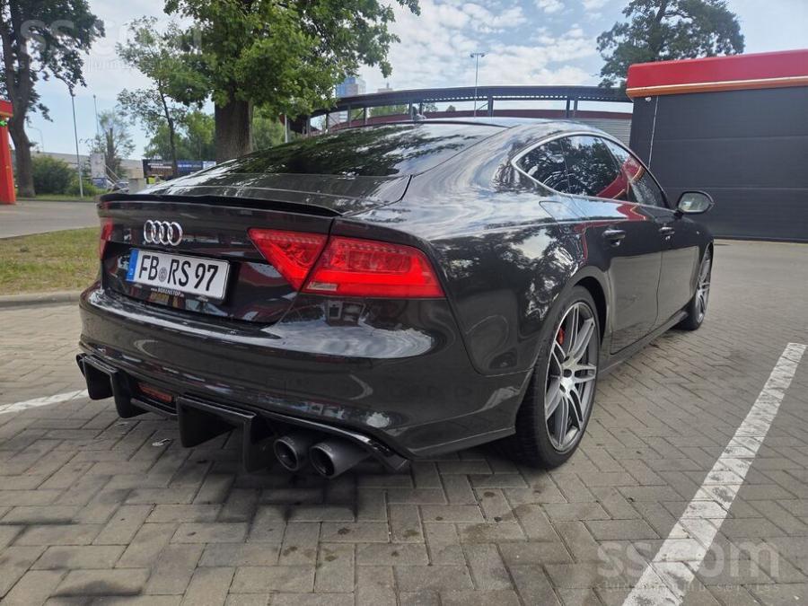 Pelēks Audi A7 Sportback 2012 Rīga, ar dzinēja tilpumu 3.00 L un nobraukumu 0 tūkst. km par 13500 €, foto 4 vietnē AUTOMOTO.COM.LV