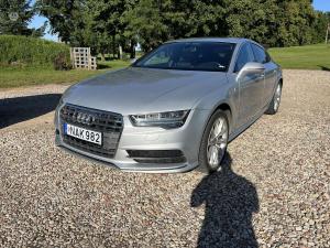 Pelēks Audi A7 Sportback 2012 Marijampole, ar dzinēja tilpumu 3.00 L un nobraukumu 146 tūkst. km par 11500 €, foto 4 vietnē AUTOMOTO.COM.LV