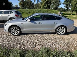 Pelēks Audi A7 Sportback 2012 Marijampole, ar dzinēja tilpumu 3.00 L un nobraukumu 146 tūkst. km par 11500 €, foto 9 vietnē AUTOMOTO.COM.LV