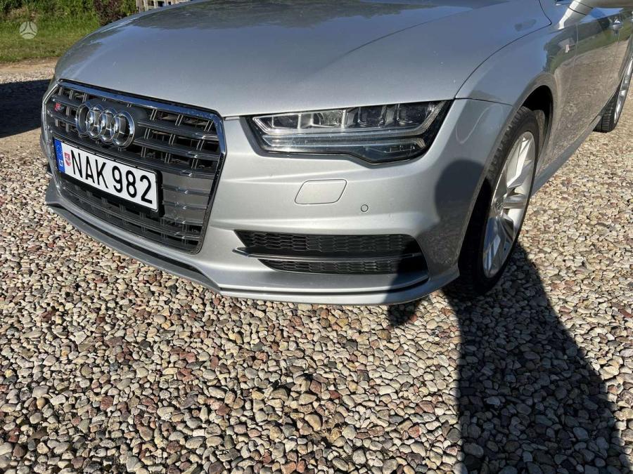 Pelēks Audi A7 Sportback 2012 Marijampole, ar dzinēja tilpumu 3.00 L un nobraukumu 146 tūkst. km par 11500 €, foto 10 vietnē AUTOMOTO.COM.LV