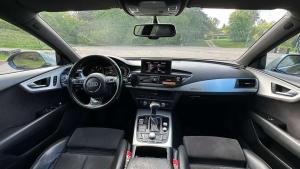 Grey Audi A7 Sportback 2012 in Siauliai, with an engine capacity of 3.00 L and mileage of 318 thousand km for 11300 €, photo 8 on AUTOMOTO.COM.LV