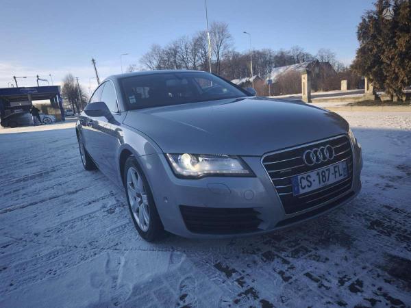 Pelēks Audi A7 Sportback 2013 Tauragė, ar dzinēja tilpumu 3.00 L un nobraukumu 272 tūkst. km par 11700 €, foto 8 vietnē AUTOMOTO.COM.LV