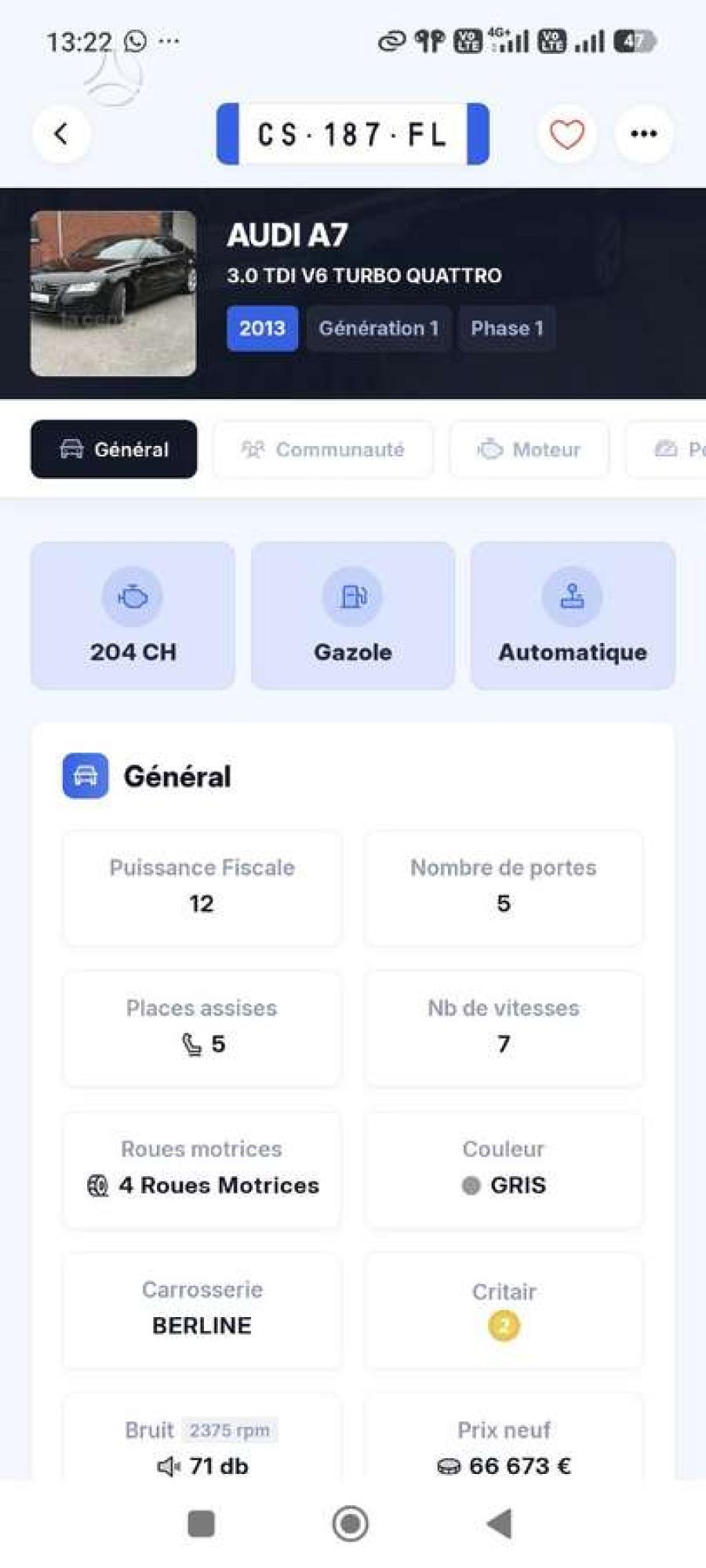 Pelēks Audi A7 Sportback 2013 Tauragė, ar dzinēja tilpumu 3.00 L un nobraukumu 272 tūkst. km par 11700 €, foto 38 vietnē AUTOMOTO.COM.LV