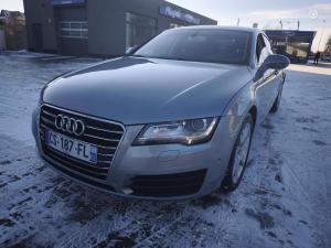 Pelēks Audi A7 Sportback 2013 Tauragė, ar dzinēja tilpumu 2.97 L un nobraukumu 270 tūkst. km par 10200 €, foto 4 vietnē AUTOMOTO.COM.LV