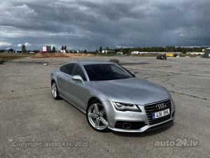 Grey Audi A7 Sportback 2013 in Tartu, with an engine capacity of 3.00 L and mileage of 211 thousand km for 15600 €, photo  on AUTOMOTO.COM.LV