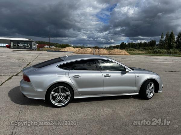 Grey Audi A7 Sportback 2013 in Tartu, with an engine capacity of 3.00 L and mileage of 211 thousand km for 15600 €, photo 6 on AUTOMOTO.COM.LV