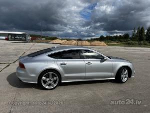 Grey Audi A7 Sportback 2013 in Tartu, with an engine capacity of 3.00 L and mileage of 211 thousand km for 15600 €, photo 6 on AUTOMOTO.COM.LV