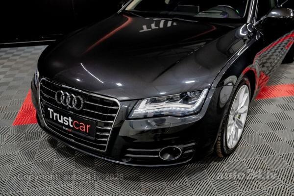 Grey Audi A7 Sportback 2013 in Parnu, with an engine capacity of 3.00 L and mileage of 221 thousand km for 15900 €, photo 3 on AUTOMOTO.COM.LV