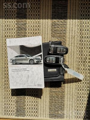 Pelēks Audi A7 Sportback 2013 Ogre, ar dzinēja tilpumu 3.00 L un nobraukumu 258 tūkst. km par 12000 €, foto 13 vietnē AUTOMOTO.COM.LV