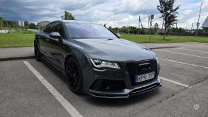 Grey Audi A7 Sportback 2013 in Sirvintos, with an engine capacity of 2.97 L and mileage of 249 thousand km for 17200 €, photo  on AUTOMOTO.COM.LV