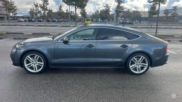 Pelēks Audi A7 Sportback 2013 Klaipėda, ar dzinēja tilpumu 2.97 L un nobraukumu 340 tūkst. km par 10800 €, foto 5 vietnē AUTOMOTO.COM.LV