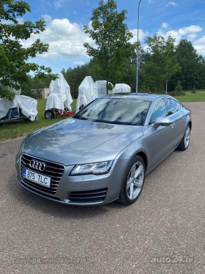 Grey Audi A7 Sportback 2013 in Tallinn, with an engine capacity of 3.00 L and mileage of 186 thousand km for 14000 €, photo  on AUTOMOTO.COM.LV