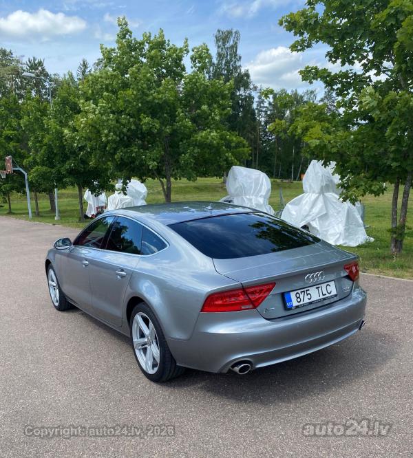 Pelēks Audi A7 Sportback 2013 Tallina, ar dzinēja tilpumu 3.00 L un nobraukumu 186 tūkst. km par 14000 €, foto 4 vietnē AUTOMOTO.COM.LV