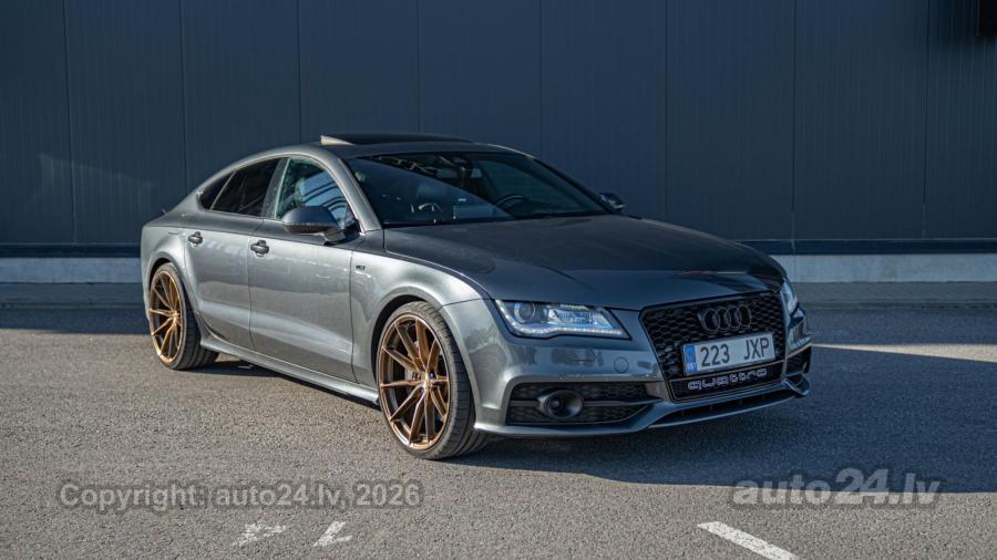 Grey Audi A7 Sportback 2013 in Tallinn, with an engine capacity of 3.00 L and mileage of 220 thousand km for 19000 €, photo 1 on AUTOMOTO.COM.LV