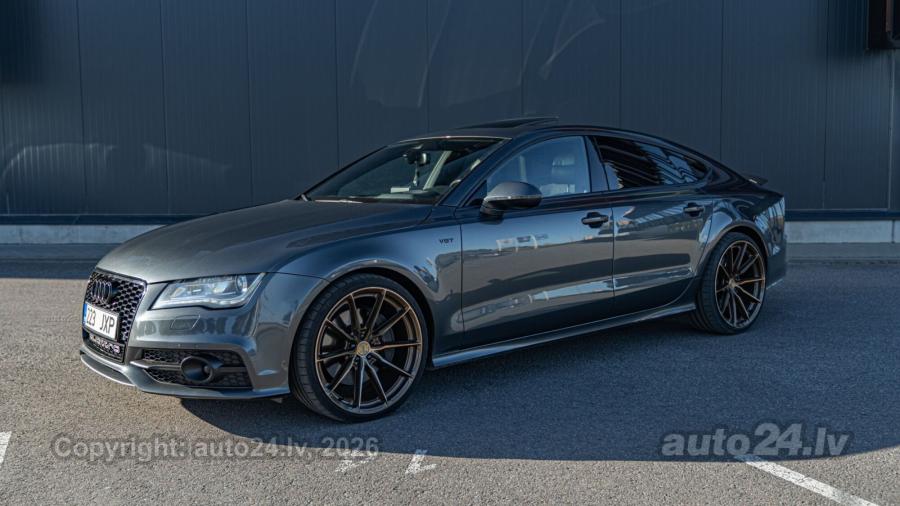 Grey Audi A7 Sportback 2013 in Tallinn, with an engine capacity of 3.00 L and mileage of 220 thousand km for 19000 €, photo 5 on AUTOMOTO.COM.LV