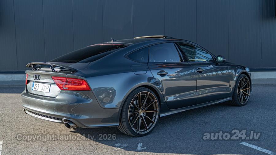 Grey Audi A7 Sportback 2013 in Tallinn, with an engine capacity of 3.00 L and mileage of 220 thousand km for 19000 €, photo 8 on AUTOMOTO.COM.LV