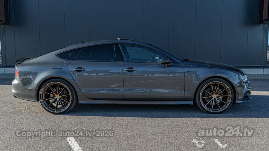 Grey Audi A7 Sportback 2013 in Tallinn, with an engine capacity of 3.00 L and mileage of 220 thousand km for 19000 €, photo 9 on AUTOMOTO.COM.LV