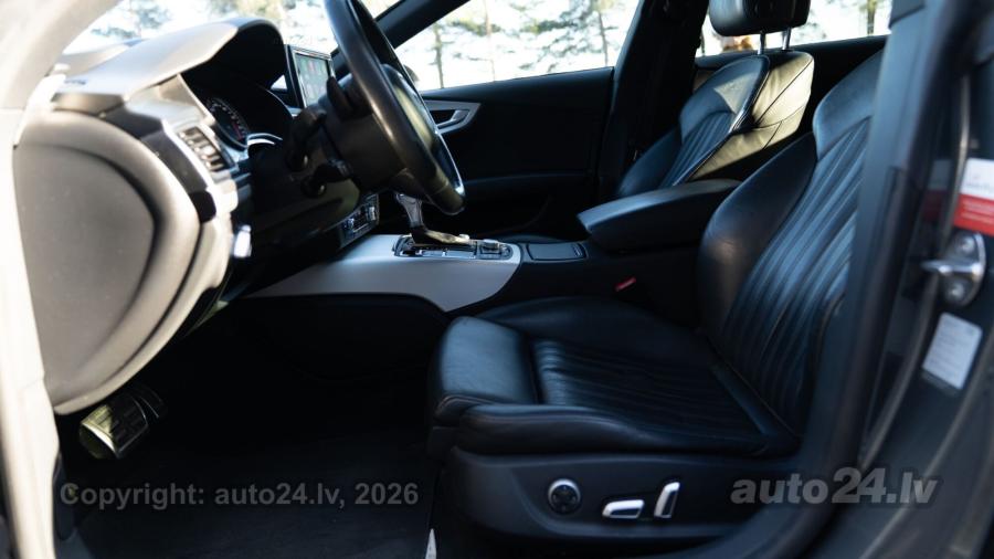 Grey Audi A7 Sportback 2013 in Tallinn, with an engine capacity of 3.00 L and mileage of 220 thousand km for 19000 €, photo 12 on AUTOMOTO.COM.LV