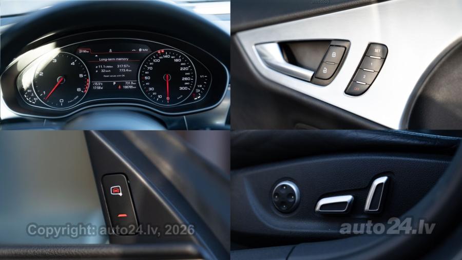 Grey Audi A7 Sportback 2013 in Tallinn, with an engine capacity of 3.00 L and mileage of 220 thousand km for 19000 €, photo 22 on AUTOMOTO.COM.LV