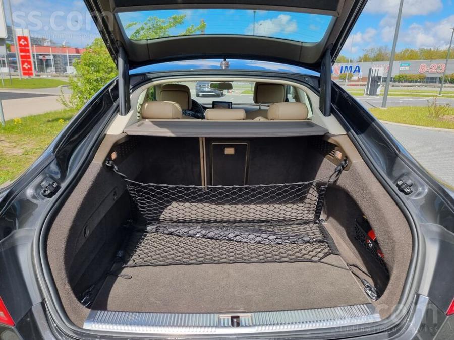 Grey Audi A7 Sportback 2014 in Riga, with an engine capacity of 3.00 L and mileage of 143 thousand km for 13499 €, photo 8 on AUTOMOTO.COM.LV