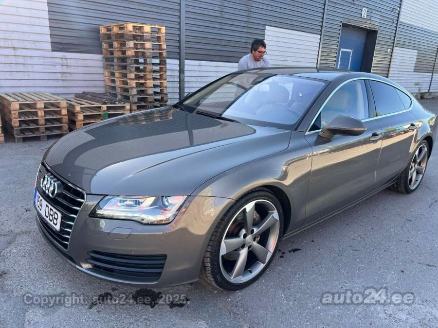 Pelēks Audi A7 Sportback 2014 Tallina, ar dzinēja tilpumu 3.00 L un nobraukumu 140 tūkst. km par 15000 €, foto 12 vietnē AUTOMOTO.COM.LV