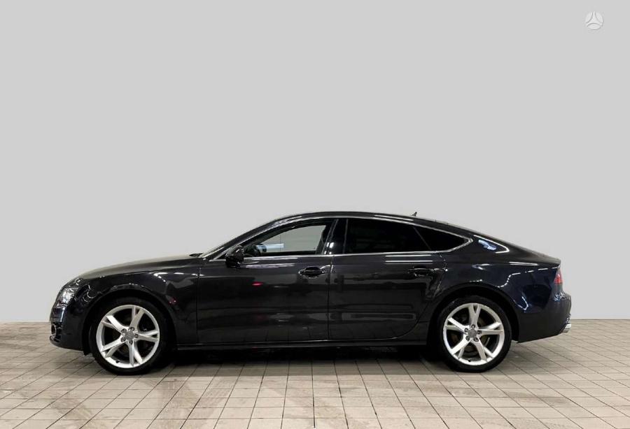 Pelēks Audi A7 Sportback 2014 Kauņa, ar dzinēja tilpumu 2.97 L un nobraukumu 214 tūkst. km par 16800 €, foto 2 vietnē AUTOMOTO.COM.LV