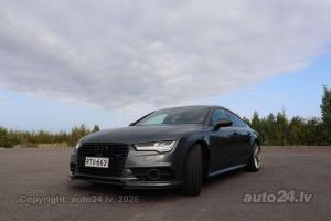 Grey Audi A7 Sportback 2014 in Valga, with an engine capacity of 3.00 L and mileage of 270 thousand km for 24900 €, photo  on AUTOMOTO.COM.LV