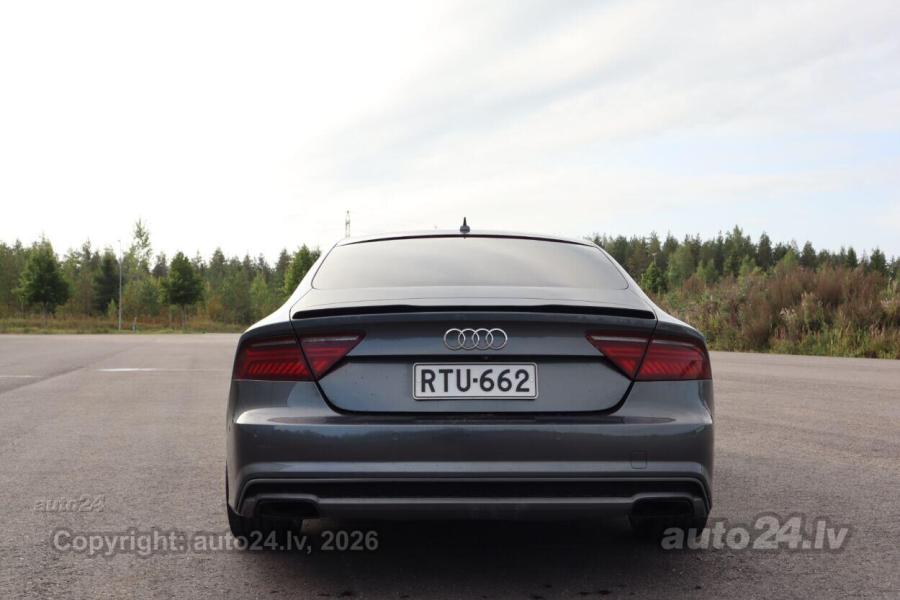 Grey Audi A7 Sportback 2014 in Valga, with an engine capacity of 3.00 L and mileage of 270 thousand km for 24900 €, photo 6 on AUTOMOTO.COM.LV