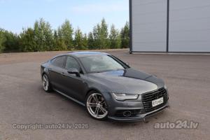 Grey Audi A7 Sportback 2014 in Valga, with an engine capacity of 3.00 L and mileage of 270 thousand km for 24900 €, photo 10 on AUTOMOTO.COM.LV