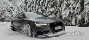 Grey Audi A7 Sportback 2014 in Valga, with an engine capacity of 3.00 L and mileage of 270 thousand km for 24900 €, photo 11 on AUTOMOTO.COM.LV