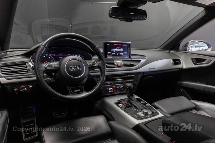Grey Audi A7 Sportback 2014 in Valga, with an engine capacity of 3.00 L and mileage of 270 thousand km for 24900 €, photo 12 on AUTOMOTO.COM.LV