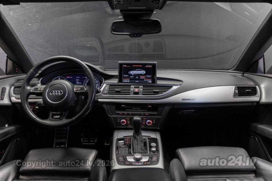 Grey Audi A7 Sportback 2014 in Valga, with an engine capacity of 3.00 L and mileage of 270 thousand km for 24900 €, photo 13 on AUTOMOTO.COM.LV