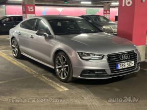 Grey Audi A7 Sportback 2014 in Tallinn, with an engine capacity of 3.00 L and mileage of 236 thousand km for 15990 €, photo 3 on AUTOMOTO.COM.LV
