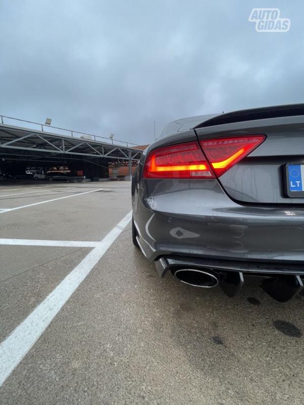 Pelēks Audi A7 Sportback 2014 Šauļi, ar dzinēja tilpumu 3.00 L un nobraukumu 185 tūkst. km par 16500 €, foto 8 vietnē AUTOMOTO.COM.LV