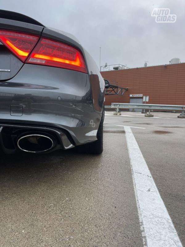 Grey Audi A7 Sportback 2014 in Siauliai, with an engine capacity of 3.00 L and mileage of 185 thousand km for 16500 €, photo 7 on AUTOMOTO.COM.LV