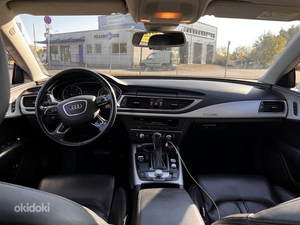 Grey Audi A7 Sportback 2014 in Narva, with an engine capacity of 0.20 L and mileage of 214 thousand km for 21000 €, photo 9 on AUTOMOTO.COM.LV