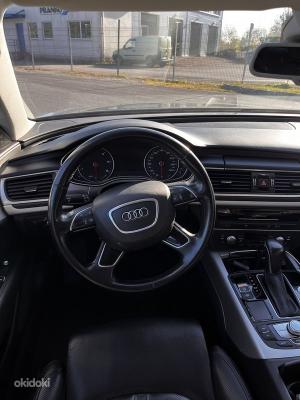 Grey Audi A7 Sportback 2014 in Narva, with an engine capacity of 0.20 L and mileage of 214 thousand km for 21000 €, photo 17 on AUTOMOTO.COM.LV