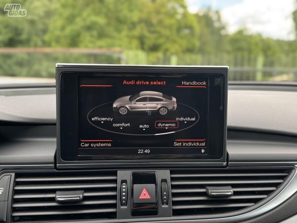 Grey Audi A7 Sportback 2014 in Vilnius, with an engine capacity of 3.00 L and mileage of 288 thousand km for 13500 €, photo 8 on AUTOMOTO.COM.LV