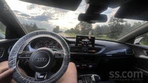 Pelēks Audi A7 Sportback 2014 Rīga, ar dzinēja tilpumu 3.00 L un nobraukumu 270 tūkst. km par 22500 €, foto 8 vietnē AUTOMOTO.COM.LV