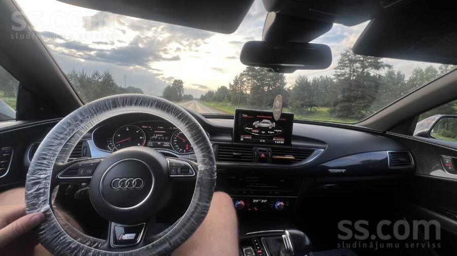 Pelēks Audi A7 Sportback 2014 Rīga, ar dzinēja tilpumu 3.00 L un nobraukumu 270 tūkst. km par 22500 €, foto 8 vietnē AUTOMOTO.COM.LV