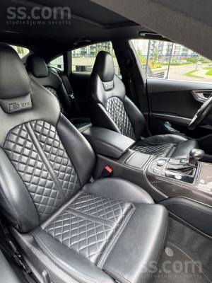 Серый Ауди А7 Спортбек 2014 в Рига, объемом двигателя 3.00 л и пробегом 279 тыс. км за 21500 €, фото 23 на AUTOMOTO.COM.LV