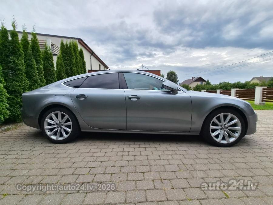 Pelēks Audi A7 Sportback 2014 Tallina, ar dzinēja tilpumu 3.00 L un nobraukumu 216 tūkst. km par 16500 €, foto 3 vietnē AUTOMOTO.COM.LV