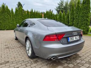 Pelēks Audi A7 Sportback 2014 Tallina, ar dzinēja tilpumu 3.00 L un nobraukumu 216 tūkst. km par 16500 €, foto 4 vietnē AUTOMOTO.COM.LV