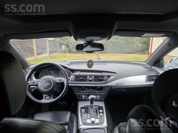 Grey Audi A7 Sportback 2014 in Riga, with an engine capacity of 3.00 L and mileage of 360 thousand km for 13000 €, photo 5 on AUTOMOTO.COM.LV