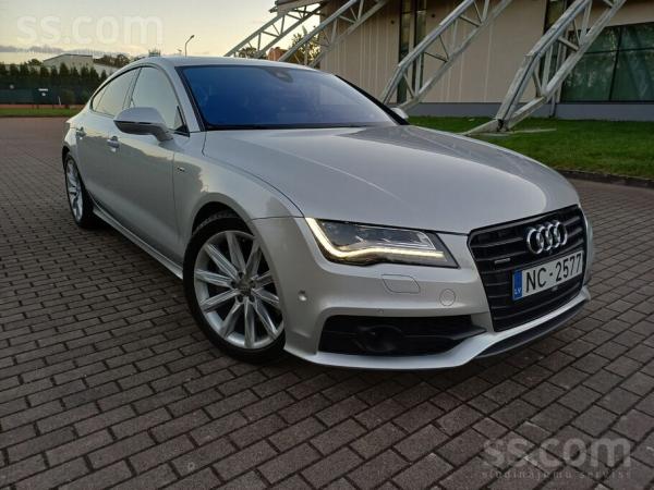 Pelēks Audi A7 Sportback 2014 Rīga, ar dzinēja tilpumu 3.00 L un nobraukumu 0 tūkst. km par 12990 €, foto 3 vietnē AUTOMOTO.COM.LV