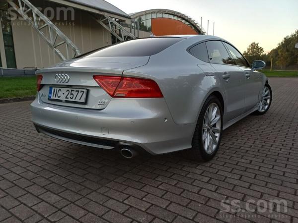 Pelēks Audi A7 Sportback 2014 Rīga, ar dzinēja tilpumu 3.00 L un nobraukumu 0 tūkst. km par 12990 €, foto 7 vietnē AUTOMOTO.COM.LV