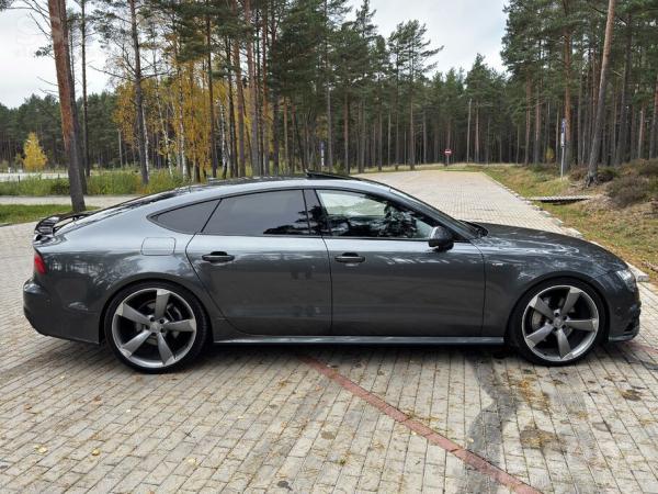 Pelēks Audi A7 Sportback 2014 Talsi, ar dzinēja tilpumu 3.00 L un nobraukumu 266 tūkst. km par 19300 €, foto 6 vietnē AUTOMOTO.COM.LV