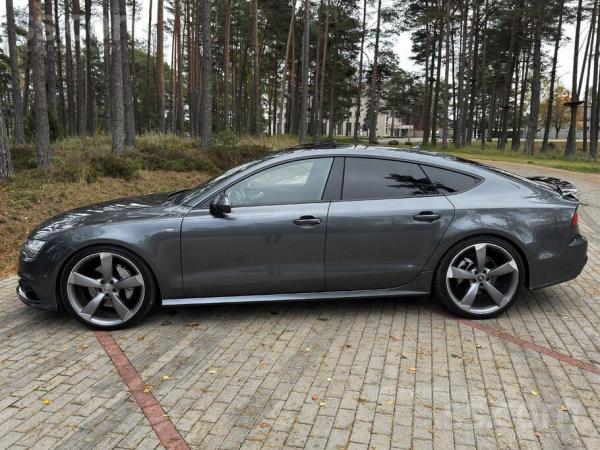 Pelēks Audi A7 Sportback 2014 Talsi, ar dzinēja tilpumu 3.00 L un nobraukumu 266 tūkst. km par 19300 €, foto 7 vietnē AUTOMOTO.COM.LV