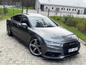 Grey Audi A7 Sportback 2014 in Talsi, with an engine capacity of 3.00 L and mileage of 266 thousand km for 19300 €, photo 8 on AUTOMOTO.COM.LV